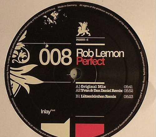 Rob Lemon - Perfect EP