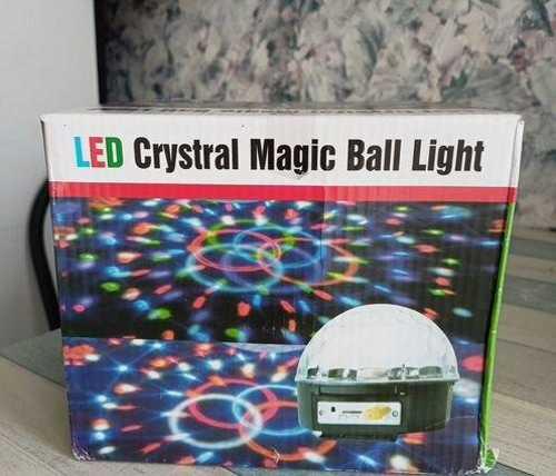 Светильник-проектор Crystal Magic Ball Light новый