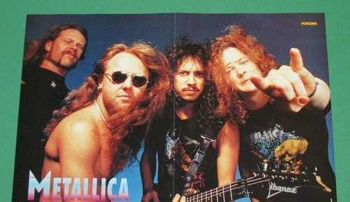 Цена за все 6 Плакатов Metallica (Thrash Metal )