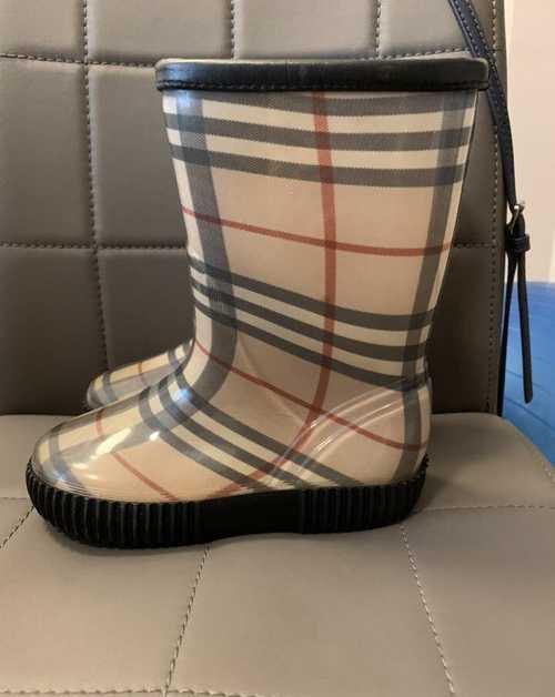 Burberry сапоги резиновые