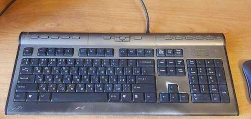 Проводная клавиатура A4Tech KLS-7MU рабочая