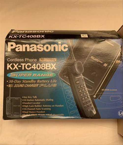 Радиотелефон Panasonic KX-TC408BX