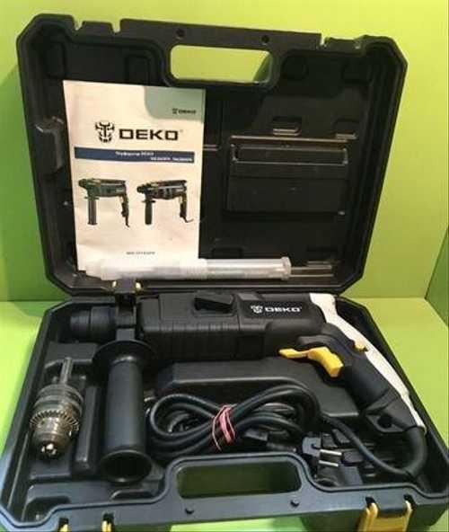 Перфоратор deko rotary hammer