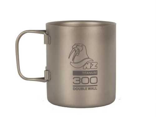 Титановая термокружка NZ Ti Double Wall Mug 300 ml