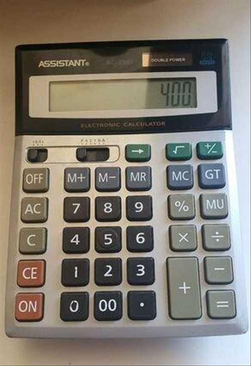 Калькулятор настольный assistant AC-2321 12-digits