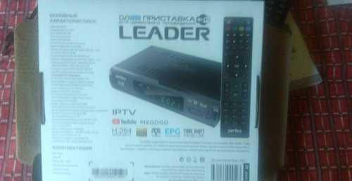 TV приставка leader perfeo dvз Т2/С цифровое телев