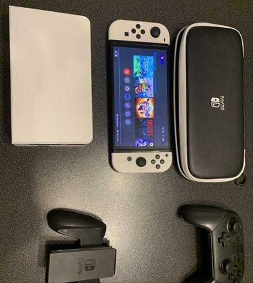 Nintendo switch oled + Чехол