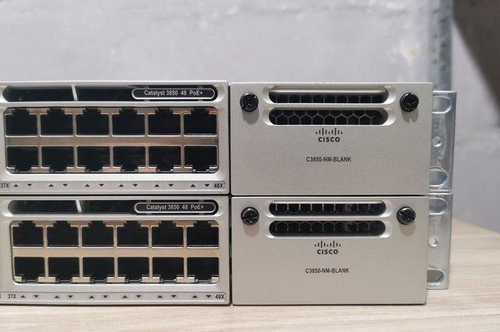 Коммутатор Cisco WS-C3850-48P-L Б/У