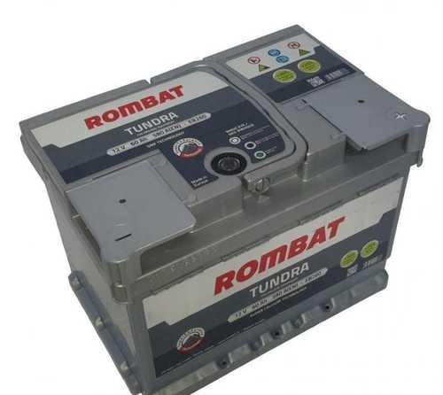 Аккумулятор Rombat EB260 LB2 60Ah Tundra R+