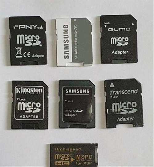 Адаптер переходник для карты памяти MicroSD