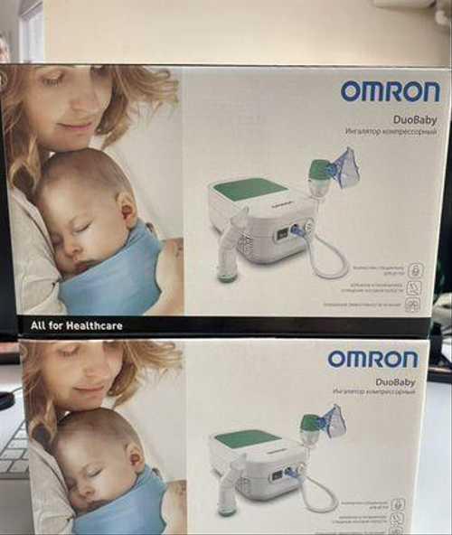 Компрессорный ингалятор Omron DuoBaby NE-C301