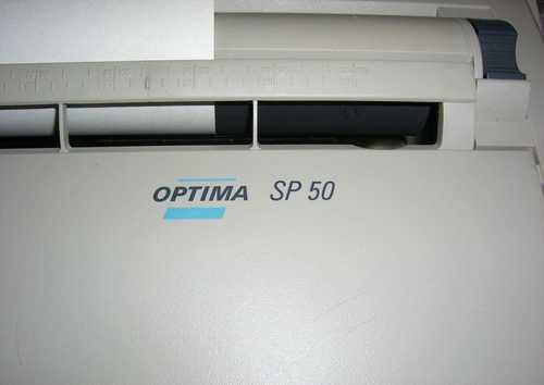 Электронная пишущая машинка "Optima SP 50"