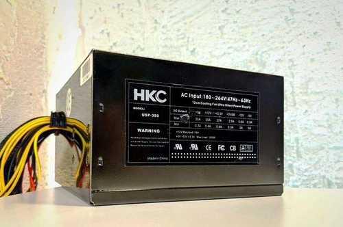 Блок питания HKC USP-350 350W, 6 pin