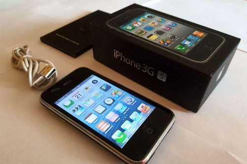 Телефон iPhone 3GS 8gb black