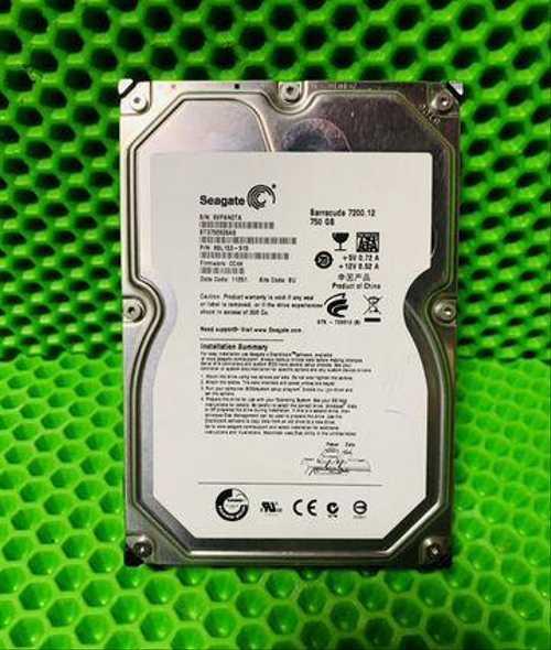 Seagate Barracuda 7200.12 ST3750525AS 750GB