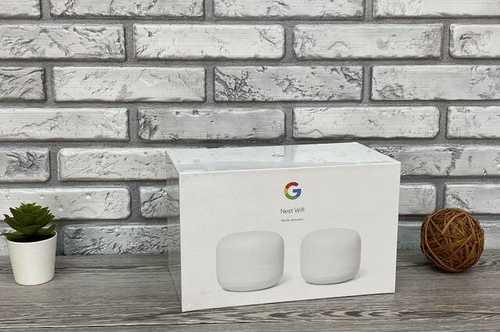 Bluetooth+Wi-Fi роутер Google Nest Wifi (2-pack)