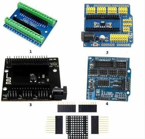 Шилды для arduino/Arduino sensor shield