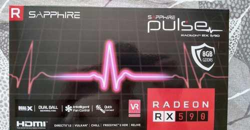 Sapphire Pulse Radeon RX590 8GB gddr5