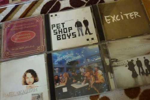 Аудио диски, музыка, поп, рок