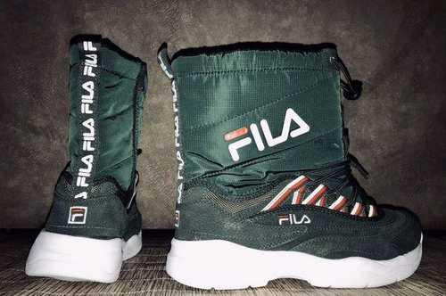 Зимняя обувь Fila новая green fаresi