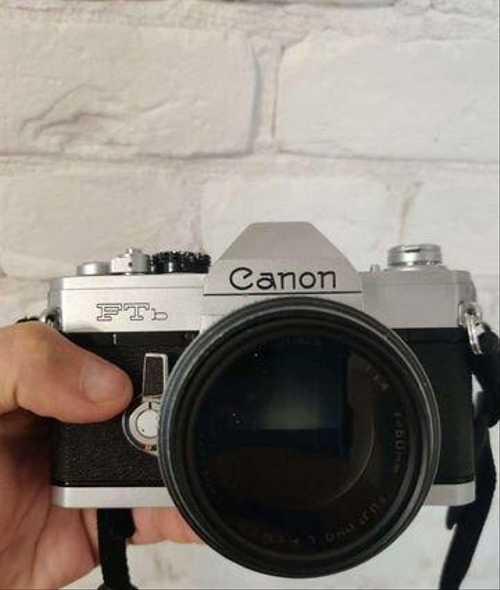 Плёночный фотоаппарат Canon FTb QL