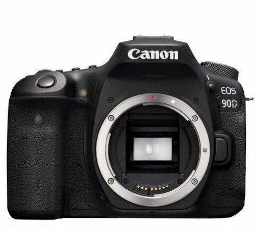 Зеркальный фотоаппарат Canon 90D новый рст