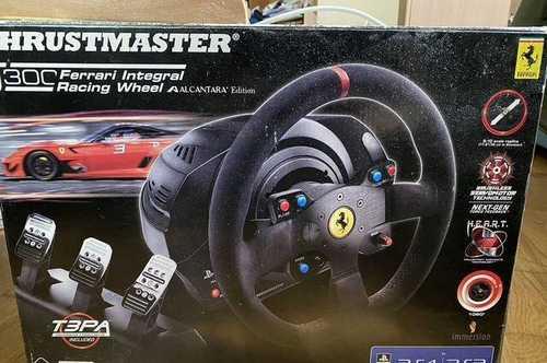 Thrustmaster t300 alcantara edition + TH8A Shifter