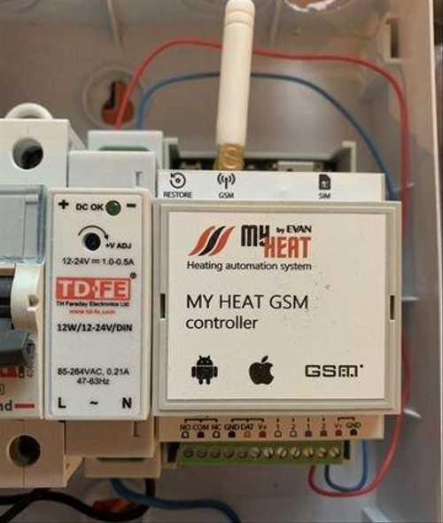 Контроллер my heat gsm