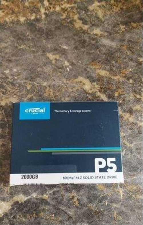 Продам Накопитель SSD Crucial P5 2000Gb CT2000P5S