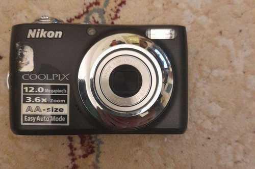 Компактный фотоаппарат nikon coolpix l22