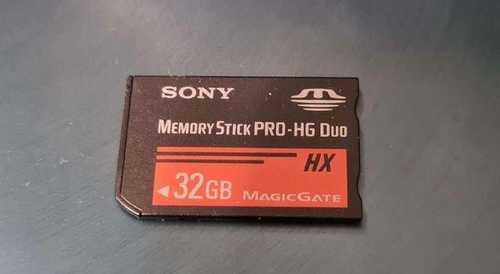 Sony Memory stick pro duo 32gb