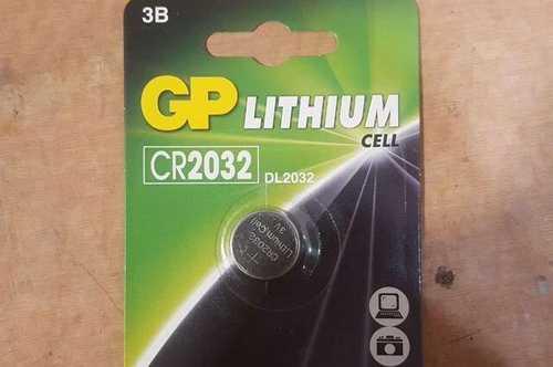 Батарейка CR2032 GP lithium Gell