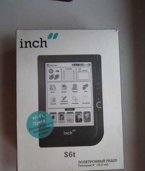 Электронная книга Inch S6t (Е-ink)
