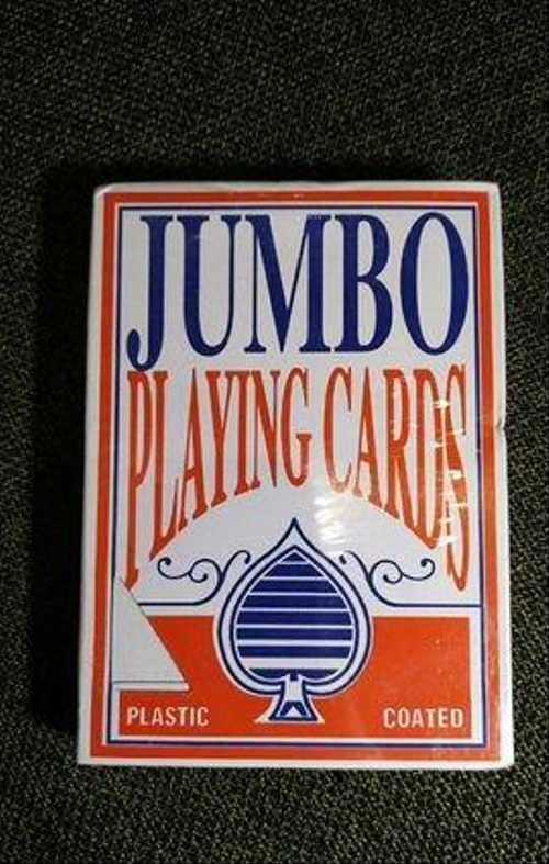 Большие игральные карты (Jambo playing cards plast