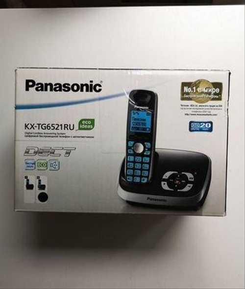 Стационарный радиотелефон Panasonic KX-TG6521