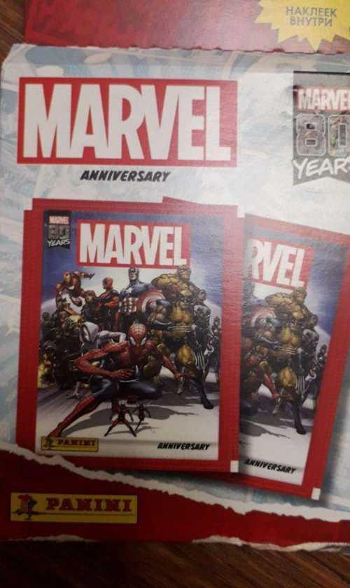 Наклейки marvel panini