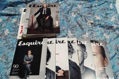 Журналы Esquire 2012-2015гг