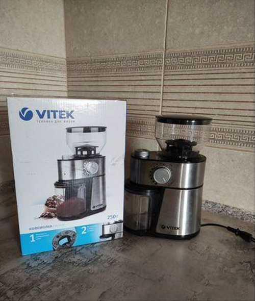 Кофемолка жерновая vitek VT-7125