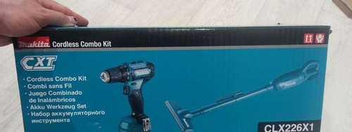 Шуруповёрт makita + пылесос makita