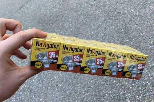 Галогенная лампа navigator 35w 230v g10,gu5.3