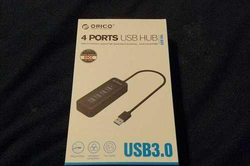 USB (хаб) hub Orico 4 порта