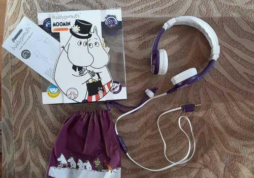 Детские наушники BuddyPhones Moomin Limited Editio