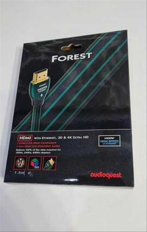 Hdmi кабель AudioQuest hdmi Forest 1.5m PVC