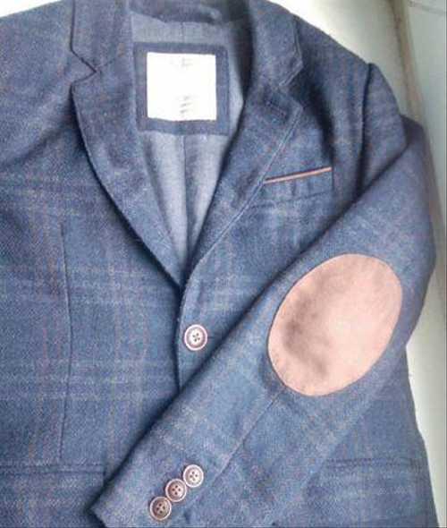 Школьный пиджак в клетку