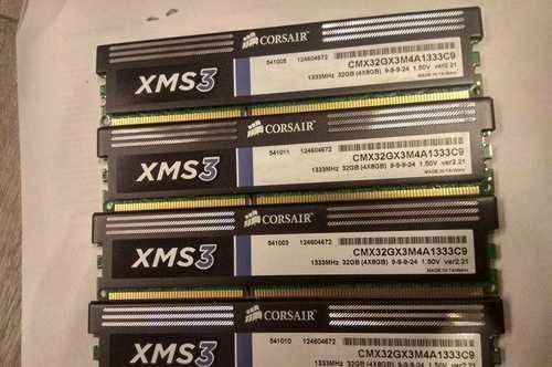 Модуль памяти Corsair DDR3 (4х8Гб)