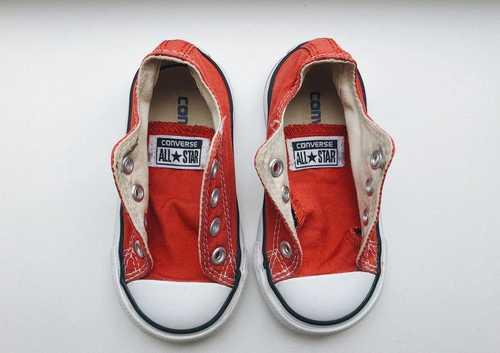 Кеды Converse красные, 5 (21) size