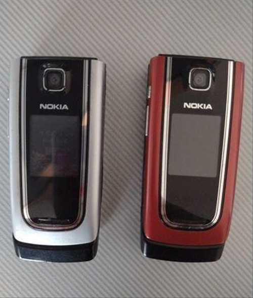 Телефон Nokia 6555 черный и красный