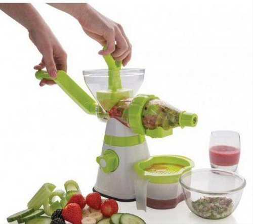 Соковыжималка шнековая ручная Manual Juicer