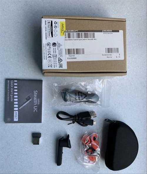Наушники гарнитура Jabra Stealth UC MS