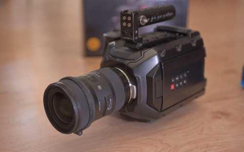 Blackmagic ursa mini 4k ef комплект с рекордером c